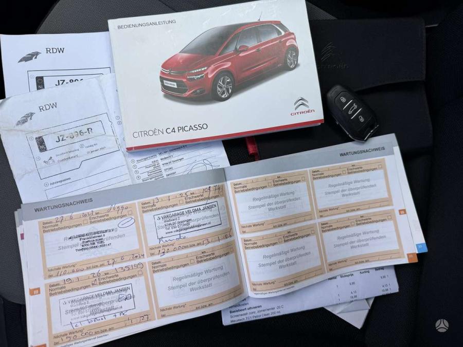 Pelēks Citroen Grand C4 Picasso 2015 Alīta, ar dzinēja tilpumu 1.20 L un nobraukumu 148 tūkst. km par 4999 €, foto 28 vietnē AUTOMOTO.COM.LV
