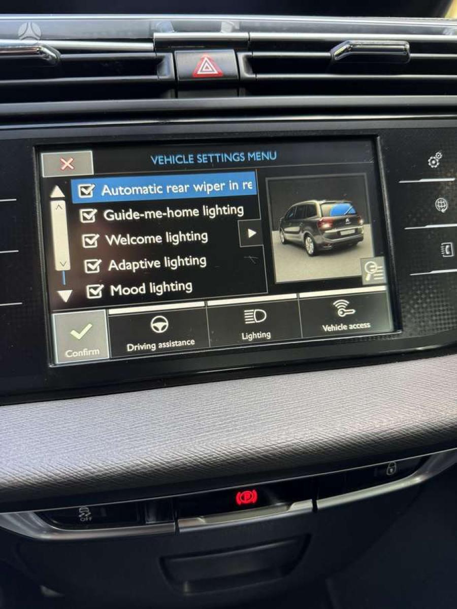 Pelēks Citroen Grand C4 Picasso 2015 Alīta, ar dzinēja tilpumu 1.20 L un nobraukumu 148 tūkst. km par 4999 €, foto 34 vietnē AUTOMOTO.COM.LV