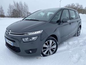 Pelēks Citroen Grand C4 Picasso 2016 Tauragė, ar dzinēja tilpumu 1.56 L un nobraukumu 179 tūkst. km par 6750 €, foto  vietnē AUTOMOTO.COM.LV