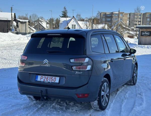 Pelēks Citroen Grand C4 Picasso 2016 Raseiniai, ar dzinēja tilpumu 1.20 L un nobraukumu 170 tūkst. km par 5500 €, foto 9 vietnē AUTOMOTO.COM.LV