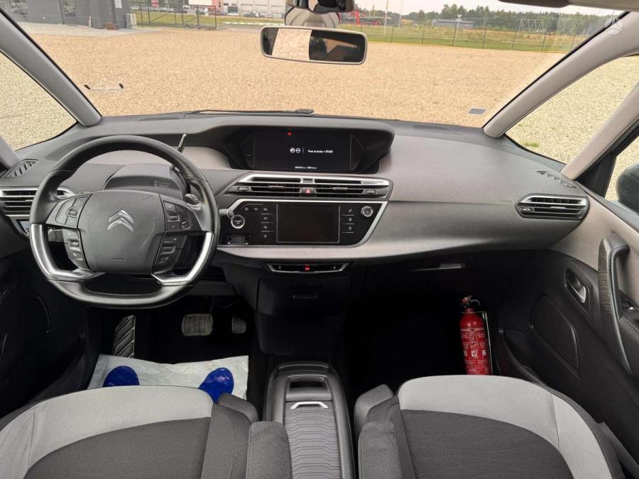 Pelēks Citroen Grand C4 Picasso 2016 Tauragė, ar dzinēja tilpumu 1.56 L un nobraukumu 202 tūkst. km par 5900 €, foto 16 vietnē AUTOMOTO.COM.LV
