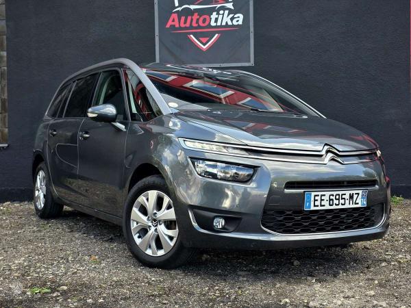 Pelēks Citroen Grand C4 Picasso 2016 Šauļi, ar dzinēja tilpumu 1.56 L un nobraukumu 202 tūkst. km par 5900 €, foto 1 vietnē AUTOMOTO.COM.LV