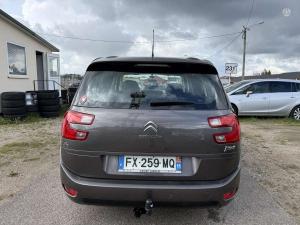 Grey Citroen Grand C4 Picasso 2016 in Vilnius, with an engine capacity of 1.56 L and mileage of 223 thousand km for 6600 €, photo 27 on AUTOMOTO.COM.LV