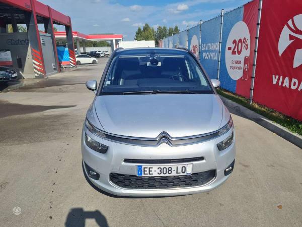Pelēks Citroen Grand C4 Picasso 2016 Tauragė, ar dzinēja tilpumu 2.00 L un nobraukumu 276 tūkst. km par 5350 €, foto 4 vietnē AUTOMOTO.COM.LV