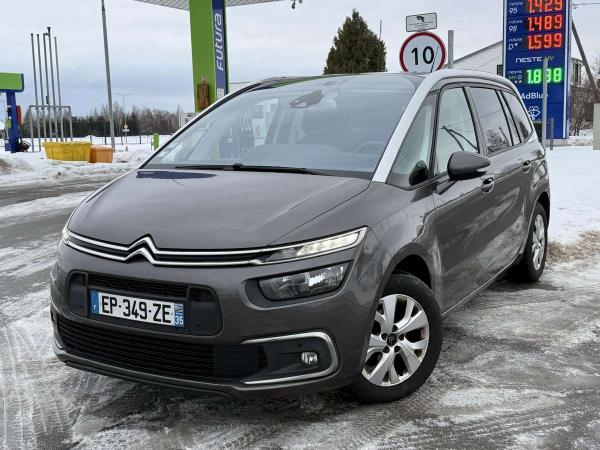 Pelēks Citroen Grand C4 Picasso 2017 Tauragė, ar dzinēja tilpumu 1.56 L un nobraukumu 200 tūkst. km par 7200 €, foto 1 vietnē AUTOMOTO.COM.LV