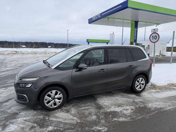 Pelēks Citroen Grand C4 Picasso 2017 Tauragė, ar dzinēja tilpumu 1.56 L un nobraukumu 200 tūkst. km par 7200 €, foto 5 vietnē AUTOMOTO.COM.LV