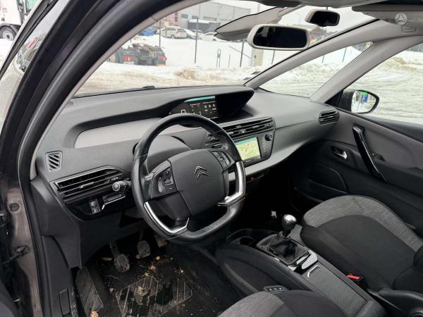 Pelēks Citroen Grand C4 Picasso 2017 Tauragė, ar dzinēja tilpumu 1.56 L un nobraukumu 200 tūkst. km par 7200 €, foto 11 vietnē AUTOMOTO.COM.LV