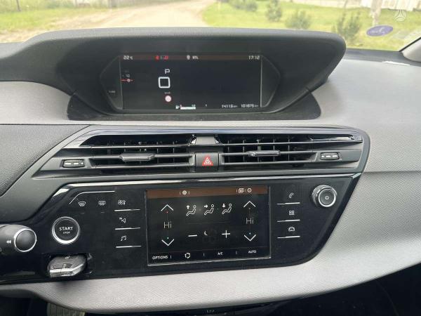 Pelēks Citroen Grand C4 Picasso 2017 Tauragė, ar dzinēja tilpumu 1.20 L un nobraukumu 102 tūkst. km par 5750 €, foto 10 vietnē AUTOMOTO.COM.LV
