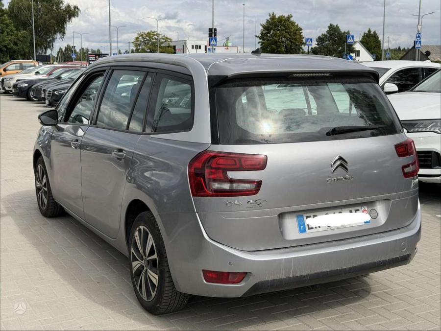 Pelēks Citroen Grand C4 Picasso 2017 Tauragė, ar dzinēja tilpumu 1.56 L un nobraukumu 246 tūkst. km par 5500 €, foto 5 vietnē AUTOMOTO.COM.LV