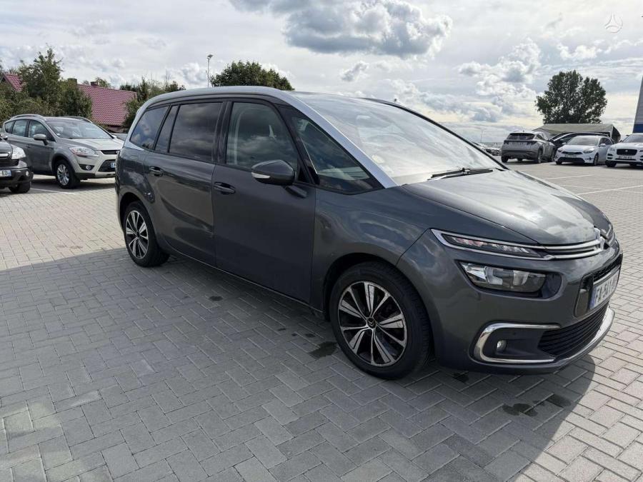 Pelēks Citroen Grand C4 Picasso 2017 Tauragė, ar dzinēja tilpumu 1.56 L un nobraukumu 215 tūkst. km par 5500 €, foto 10 vietnē AUTOMOTO.COM.LV