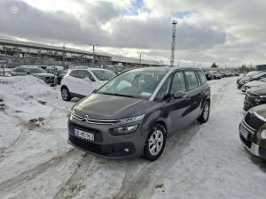 Grey Citroen Grand C4 Picasso 2018 in Kaunas, with an engine capacity of 1.56 L and mileage of 275 thousand km for 7350 €, photo  on AUTOMOTO.COM.LV