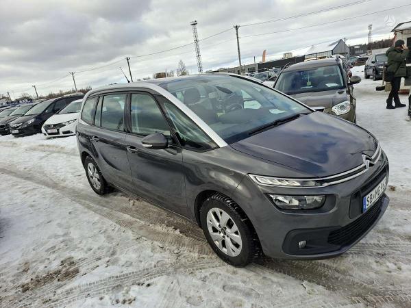 Pelēks Citroen Grand C4 Picasso 2018 Kauņa, ar dzinēja tilpumu 1.56 L un nobraukumu 275 tūkst. km par 7350 €, foto 2 vietnē AUTOMOTO.COM.LV
