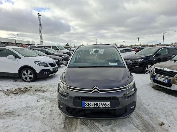 Pelēks Citroen Grand C4 Picasso 2018 Kauņa, ar dzinēja tilpumu 1.56 L un nobraukumu 275 tūkst. km par 7350 €, foto 3 vietnē AUTOMOTO.COM.LV