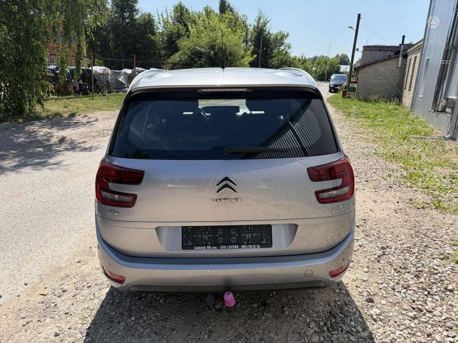 Серый Ситроен Гранд С4 Пикассо 2018 в Укмерге, объемом двигателя 1.60 л и пробегом 280 тыс. км за 4850 €, фото 8 на AUTOMOTO.COM.LV