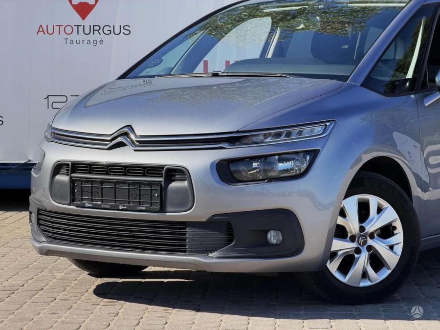 Pelēks Citroen Grand C4 Picasso 2018 Tauragė, ar dzinēja tilpumu 1.60 L un nobraukumu 302 tūkst. km par 6300 €, foto 3 vietnē AUTOMOTO.COM.LV