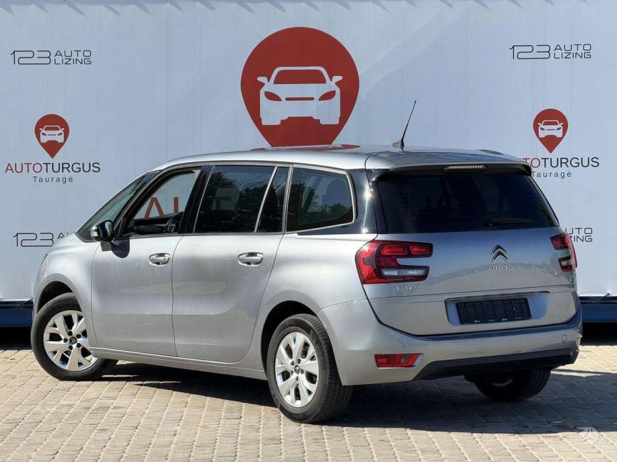 Pelēks Citroen Grand C4 Picasso 2018 Tauragė, ar dzinēja tilpumu 1.60 L un nobraukumu 302 tūkst. km par 6300 €, foto 7 vietnē AUTOMOTO.COM.LV