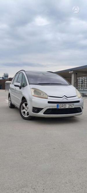 Citroen Grand C4 Picasso 2007 in Vilnius, with an engine capacity of 1.60 L and mileage of 295 thousand km for 1300 €, photo 24 on AUTOMOTO.COM.LV