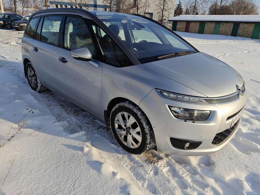 Citroen Grand C4 Picasso 2015 Klaipėda, ar dzinēja tilpumu 1.56 L un nobraukumu 270 tūkst. km par 4990 €, foto 2 vietnē AUTOMOTO.COM.LV