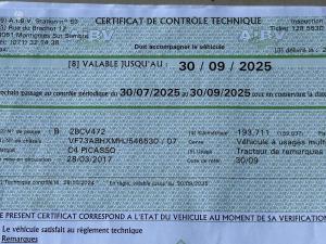 Ситроен Гранд С4 Пикассо 2017 в Укмерге, объемом двигателя 1.56 л и пробегом 232 тыс. км за 6450 €, фото 18 на AUTOMOTO.COM.LV