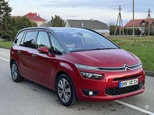Sarkans Citroen Grand C4 Picasso 2014 Mažeikiai, ar dzinēja tilpumu 2.00 L un nobraukumu 267 tūkst. km par 5200 €, foto 11 vietnē AUTOMOTO.COM.LV