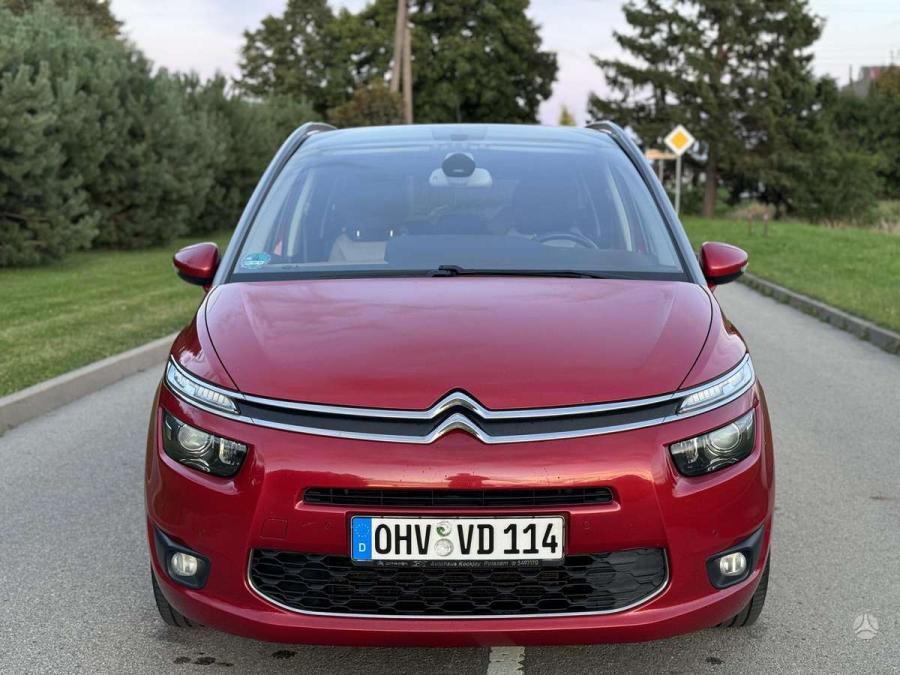 Sarkans Citroen Grand C4 Picasso 2014 Mažeikiai, ar dzinēja tilpumu 2.00 L un nobraukumu 267 tūkst. km par 5200 €, foto 13 vietnē AUTOMOTO.COM.LV