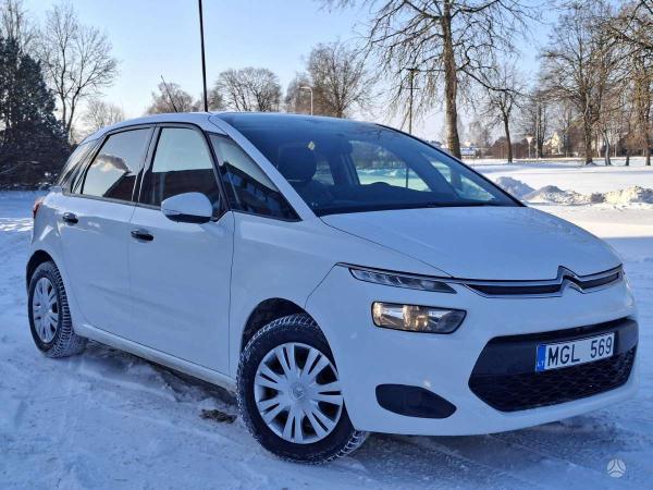 Balts Citroen Grand C4 Picasso 2013 Šilutė, ar dzinēja tilpumu 1.60 L un nobraukumu 233 tūkst. km par 3999 €, foto 1 vietnē AUTOMOTO.COM.LV