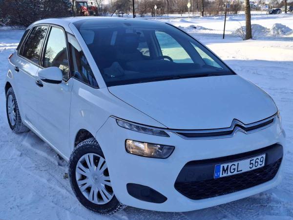 Balts Citroen Grand C4 Picasso 2013 Šilutė, ar dzinēja tilpumu 1.60 L un nobraukumu 233 tūkst. km par 3999 €, foto 7 vietnē AUTOMOTO.COM.LV