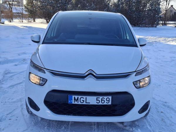 Balts Citroen Grand C4 Picasso 2013 Šilutė, ar dzinēja tilpumu 1.60 L un nobraukumu 233 tūkst. km par 3999 €, foto 8 vietnē AUTOMOTO.COM.LV