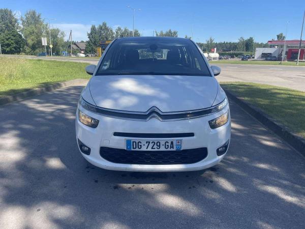 Balts Citroen Grand C4 Picasso 2014 Tauragė, ar dzinēja tilpumu 1.56 L un nobraukumu 269 tūkst. km par 4300 €, foto 1 vietnē AUTOMOTO.COM.LV