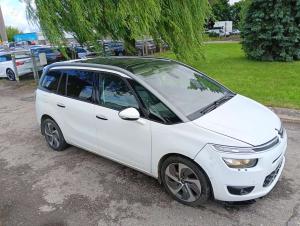 Balts Citroen Grand C4 Picasso 2014 Marijampole, ar dzinēja tilpumu 2.00 L un nobraukumu 343 tūkst. km par 3600 €, foto 5 vietnē AUTOMOTO.COM.LV