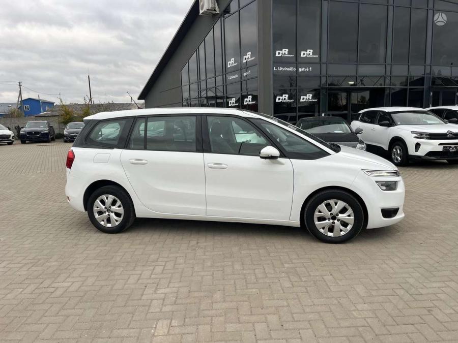 Balts Citroen Grand C4 Picasso 2016 Tauragė, ar dzinēja tilpumu 1.56 L un nobraukumu 243 tūkst. km par 3800 €, foto 6 vietnē AUTOMOTO.COM.LV