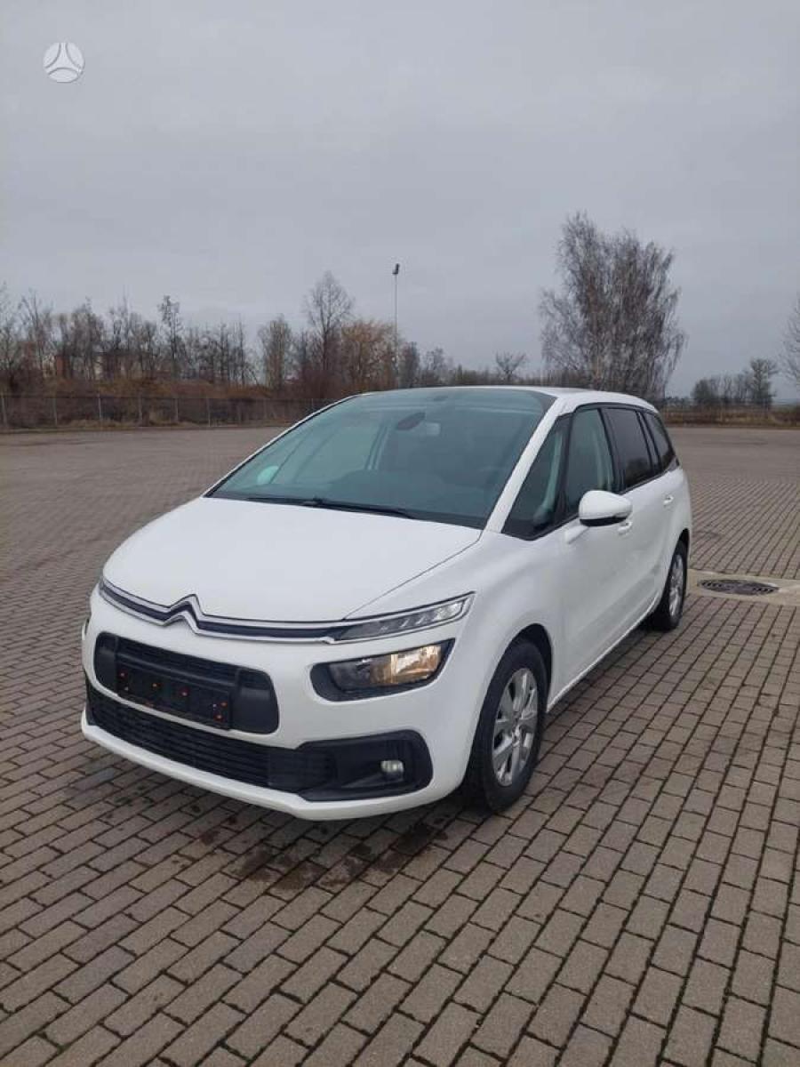 Balts Citroen Grand C4 Picasso 2017 Marijampole, ar dzinēja tilpumu 1.56 L un nobraukumu 271 tūkst. km par 6000 €, foto 1 vietnē AUTOMOTO.COM.LV