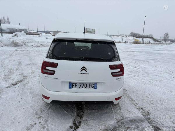 Balts Citroen Grand C4 Picasso 2017 Tauragė, ar dzinēja tilpumu 1.56 L un nobraukumu 259 tūkst. km par 5900 €, foto 4 vietnē AUTOMOTO.COM.LV