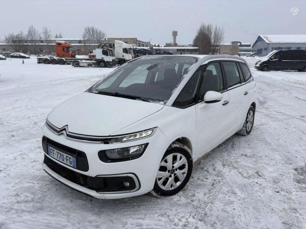 Balts Citroen Grand C4 Picasso 2017 Tauragė, ar dzinēja tilpumu 1.56 L un nobraukumu 259 tūkst. km par 5900 €, foto 7 vietnē AUTOMOTO.COM.LV