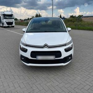 Balts Citroen Grand C4 Picasso 2017 Tauragė, ar dzinēja tilpumu 1.56 L un nobraukumu 191 tūkst. km par 4900 €, foto  vietnē AUTOMOTO.COM.LV