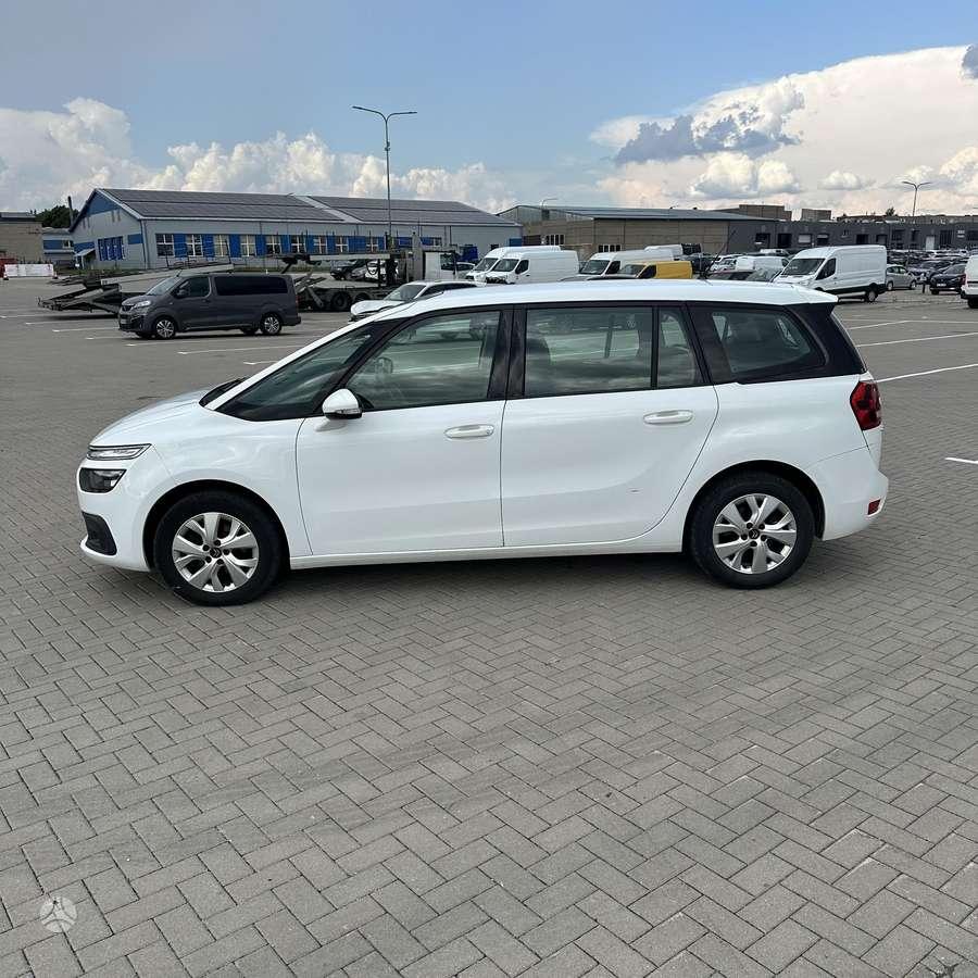 Balts Citroen Grand C4 Picasso 2017 Tauragė, ar dzinēja tilpumu 1.56 L un nobraukumu 191 tūkst. km par 4900 €, foto 4 vietnē AUTOMOTO.COM.LV