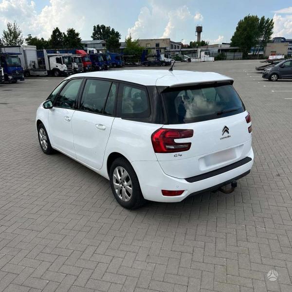 Balts Citroen Grand C4 Picasso 2017 Tauragė, ar dzinēja tilpumu 1.56 L un nobraukumu 191 tūkst. km par 4900 €, foto 4 vietnē AUTOMOTO.COM.LV