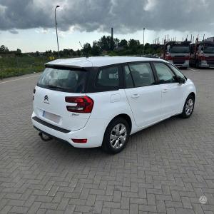 Balts Citroen Grand C4 Picasso 2017 Tauragė, ar dzinēja tilpumu 1.56 L un nobraukumu 191 tūkst. km par 4900 €, foto 7 vietnē AUTOMOTO.COM.LV