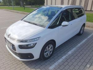 Balts Citroen Grand C4 Picasso 2017 Tauragė, ar dzinēja tilpumu 1.60 L un nobraukumu 120 tūkst. km par 6500 €, foto 10 vietnē AUTOMOTO.COM.LV