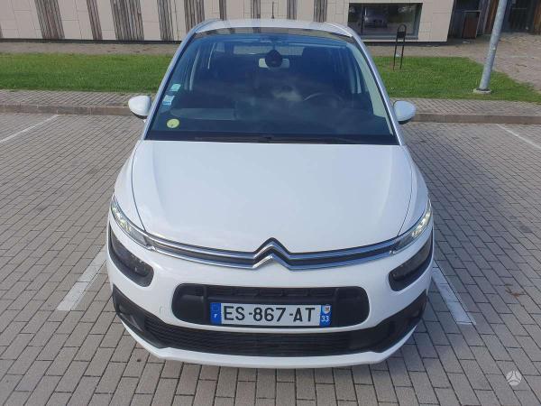 Balts Citroen Grand C4 Picasso 2017 Tauragė, ar dzinēja tilpumu 1.60 L un nobraukumu 120 tūkst. km par 6500 €, foto 10 vietnē AUTOMOTO.COM.LV