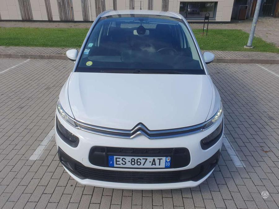 Balts Citroen Grand C4 Picasso 2017 Tauragė, ar dzinēja tilpumu 1.60 L un nobraukumu 120 tūkst. km par 6500 €, foto 11 vietnē AUTOMOTO.COM.LV