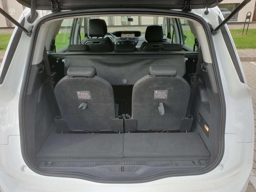 Balts Citroen Grand C4 Picasso 2017 Tauragė, ar dzinēja tilpumu 1.60 L un nobraukumu 120 tūkst. km par 6500 €, foto 16 vietnē AUTOMOTO.COM.LV