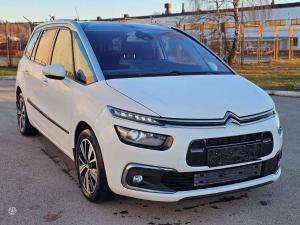 Balts Citroen Grand C4 Picasso 2018 Rokiškis, ar dzinēja tilpumu 1.60 L un nobraukumu 130 tūkst. km par 6850 €, foto 5 vietnē AUTOMOTO.COM.LV