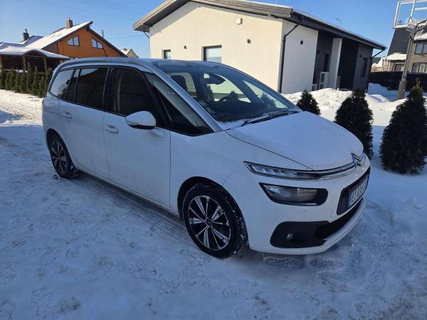 Balts Citroen Grand C4 Picasso 2018 Tauragė, ar dzinēja tilpumu 1.56 L un nobraukumu 223 tūkst. km par 5700 €, foto 2 vietnē AUTOMOTO.COM.LV
