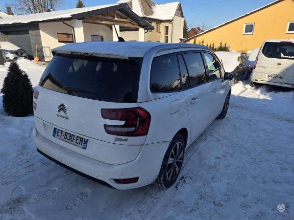 Balts Citroen Grand C4 Picasso 2018 Tauragė, ar dzinēja tilpumu 1.56 L un nobraukumu 223 tūkst. km par 5700 €, foto 3 vietnē AUTOMOTO.COM.LV