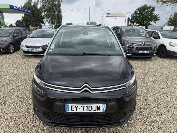 Melns Citroen Grand C4 SpaceToure 2018 Tauragė, ar dzinēja tilpumu 1.56 L un nobraukumu 200 tūkst. km par 6500 €, foto 3 vietnē AUTOMOTO.COM.LV
