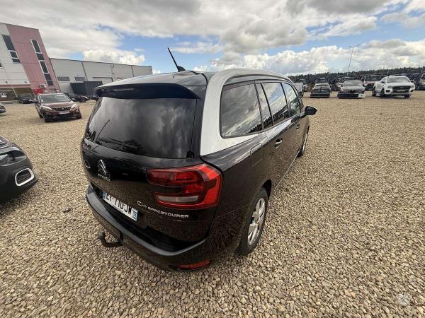 Melns Citroen Grand C4 SpaceToure 2018 Tauragė, ar dzinēja tilpumu 1.56 L un nobraukumu 200 tūkst. km par 6500 €, foto 6 vietnē AUTOMOTO.COM.LV