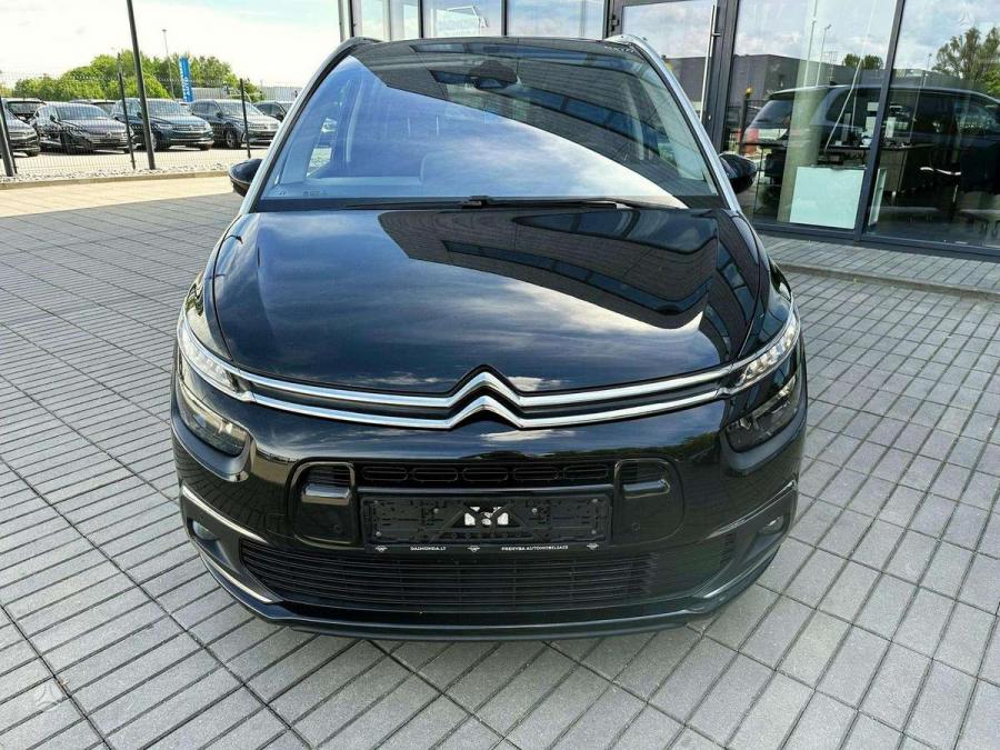 Melns Citroen Grand C4 SpaceToure 2019 Kauņa, ar dzinēja tilpumu 1.20 L un nobraukumu 205 tūkst. km par 7900 €, foto 3 vietnē AUTOMOTO.COM.LV