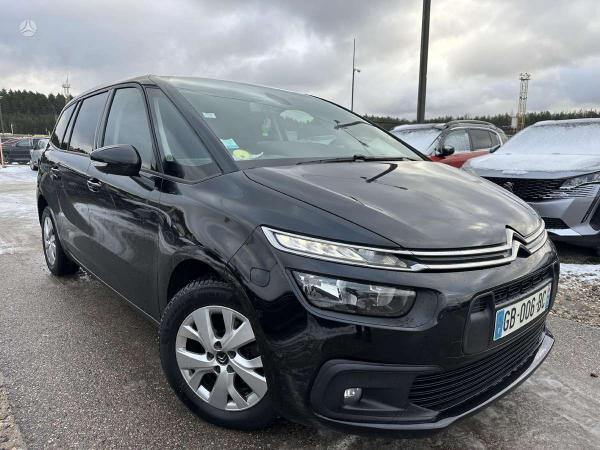 Melns Citroen Grand C4 SpaceToure 2021 Viļņa, ar dzinēja tilpumu 1.50 L un nobraukumu 143 tūkst. km par 10889 €, foto 3 vietnē AUTOMOTO.COM.LV