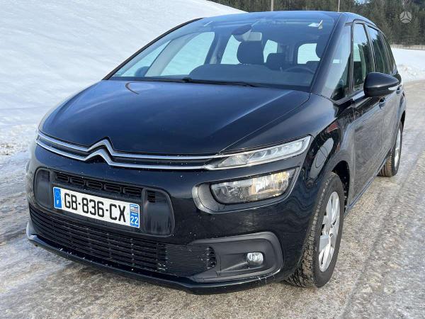 Melns Citroen Grand C4 SpaceToure 2021 Viļņa, ar dzinēja tilpumu 1.50 L un nobraukumu 163 tūkst. km par 10648 €, foto 1 vietnē AUTOMOTO.COM.LV